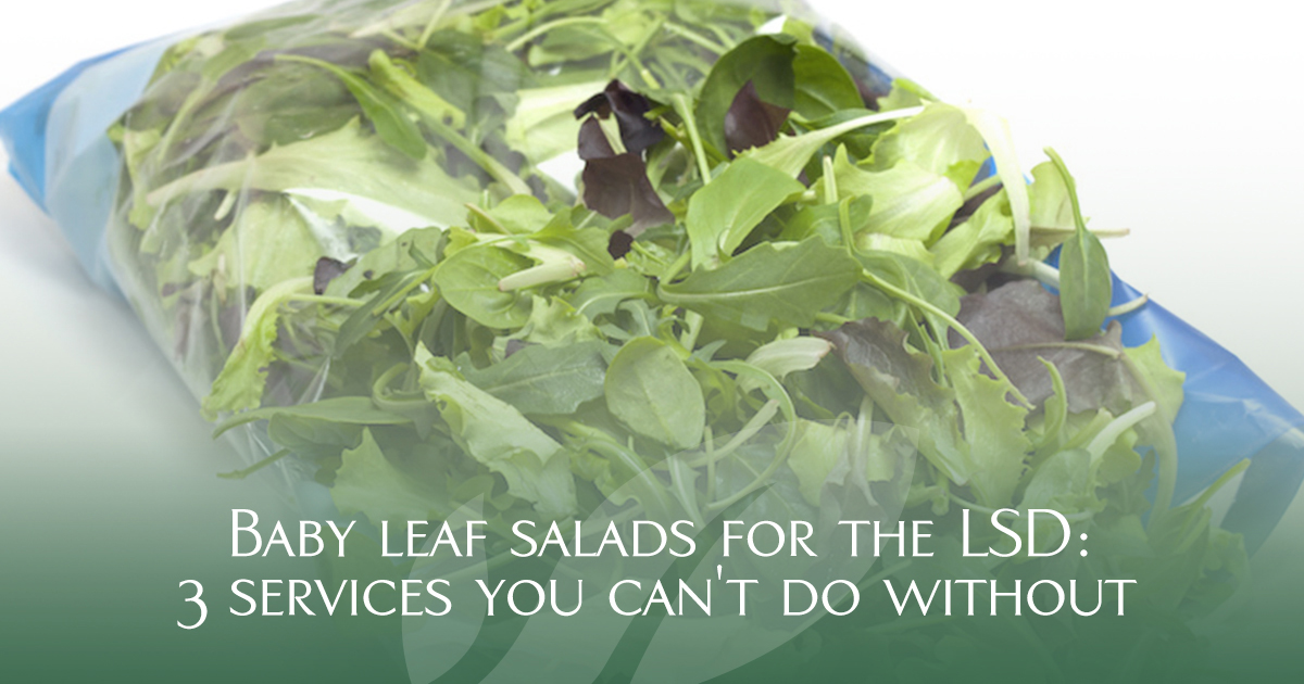 Baby leaf salads for the LSD: 3 services you can't do without | O.P ...
